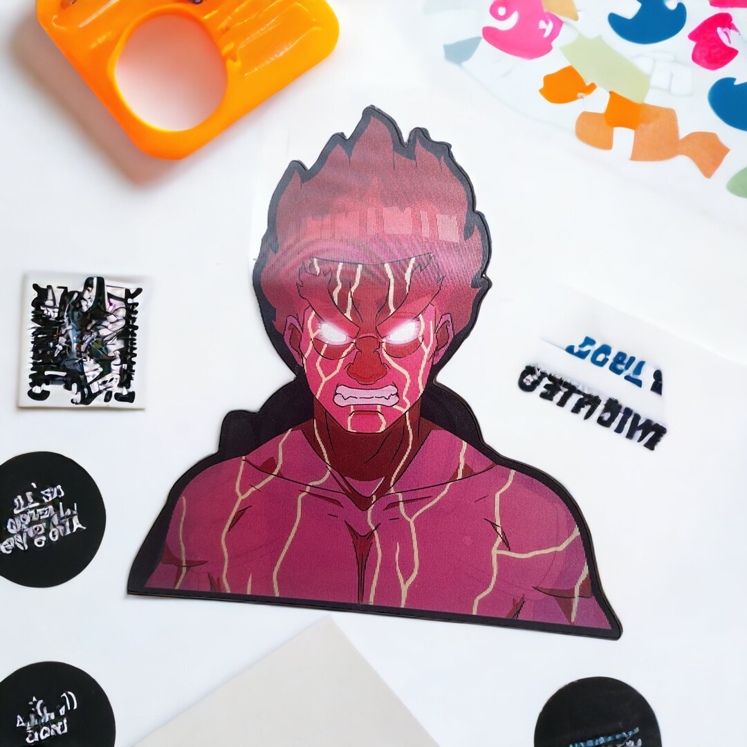 Anime 3D Motion Lenticular Sticker - Etsy