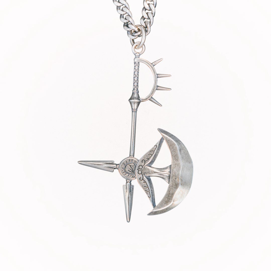 Divine Axe Necklace Pendant - Etsy