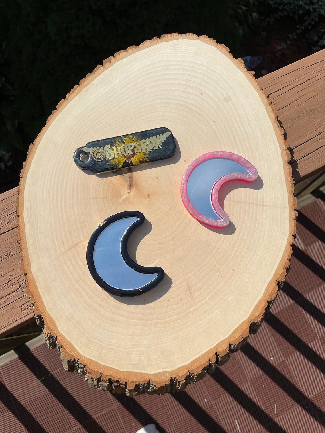 Moon Mirror Mini Handheld Pocket Mirror - Etsy