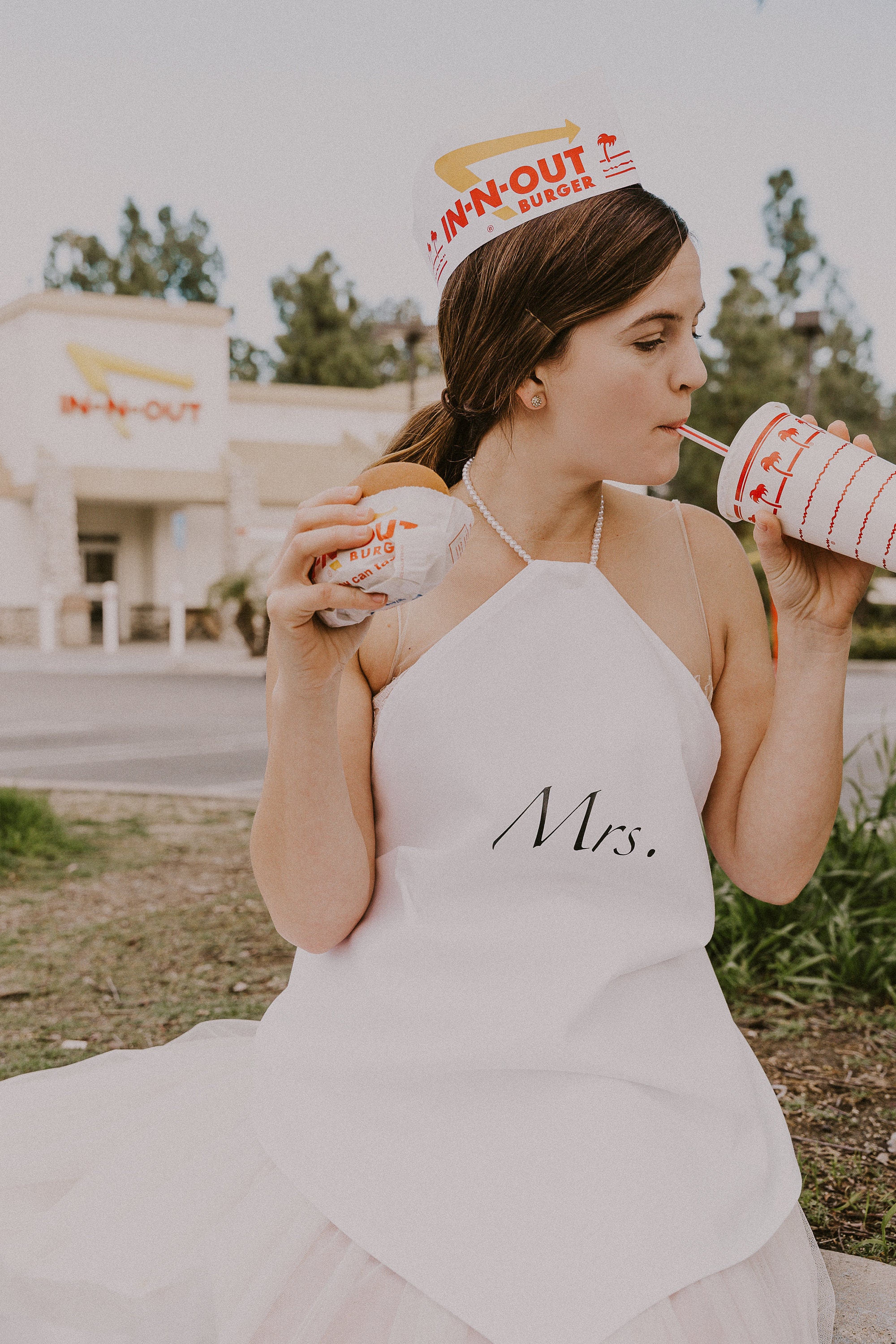 Mrs Wedding Bib Bride Bib Wedding Bib Bridal Shower Gift Engagement ...