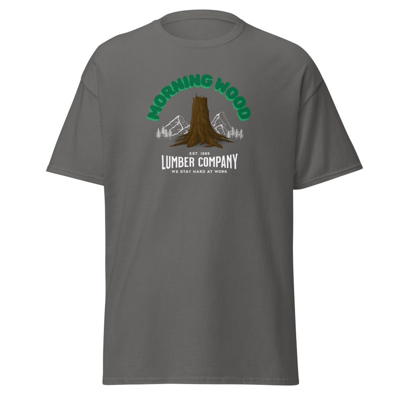 Morning Wood Lumber Company Tee - Etsy