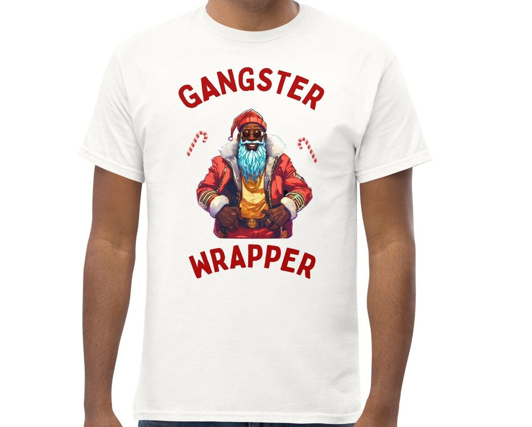 Christmas Santa Rapper/ Wrapper Shirt - Etsy
