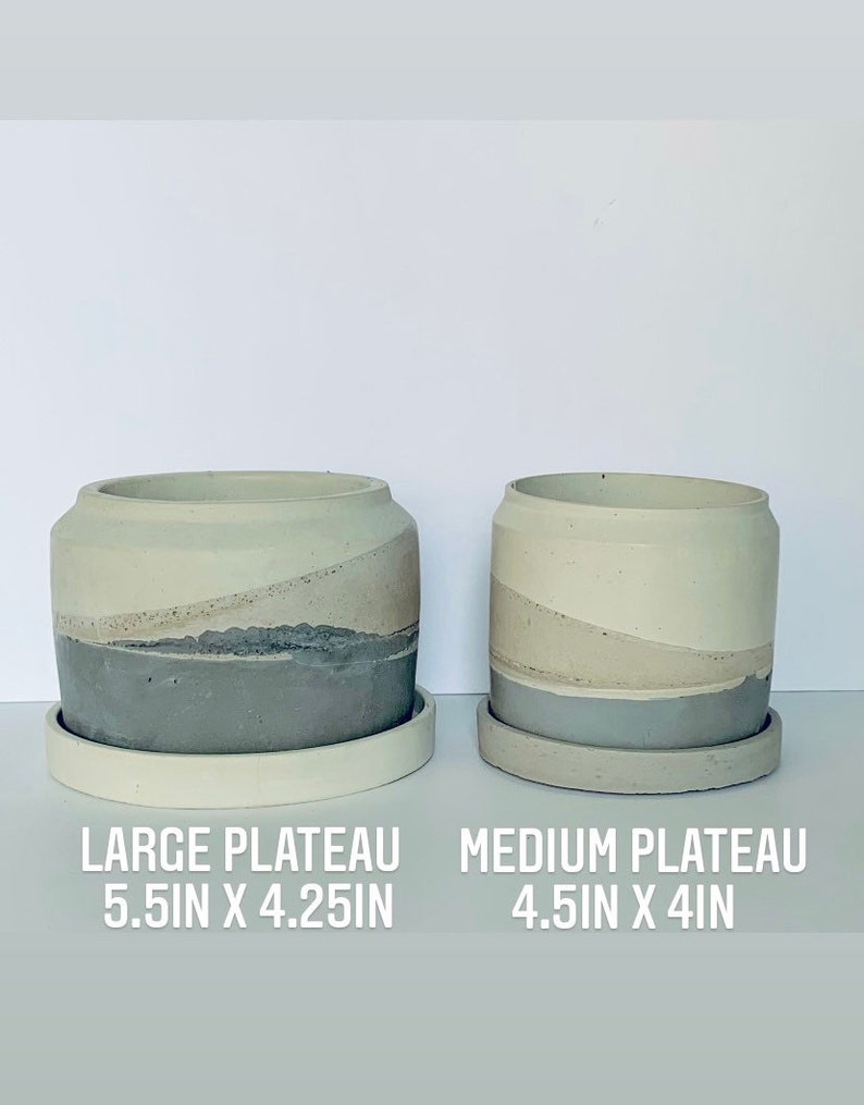 Concrete Plant pot Desert pot Concrete planter House | Etsy