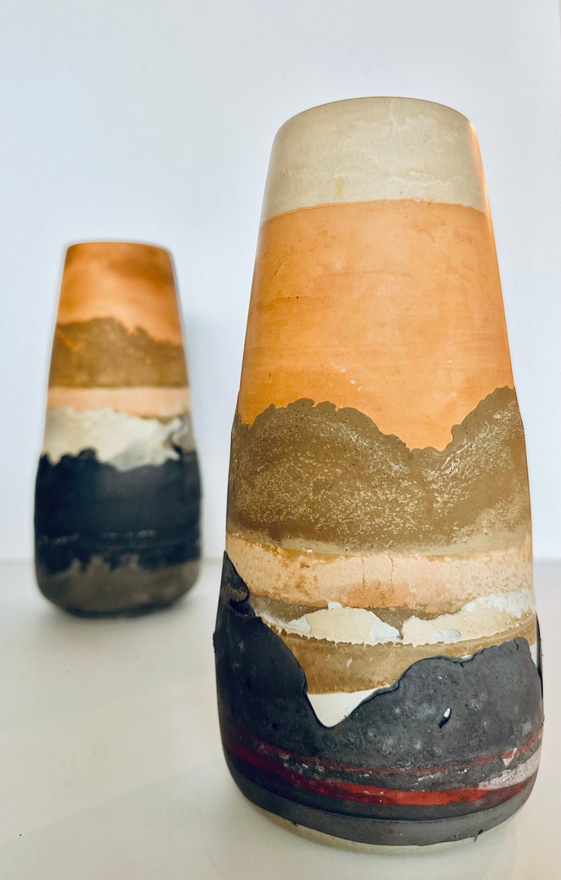 Desert Vase Boho Pottery Home Decor Handmade Bohemian - Etsy