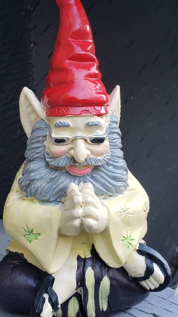 Namaste Garden Gnomes - Etsy