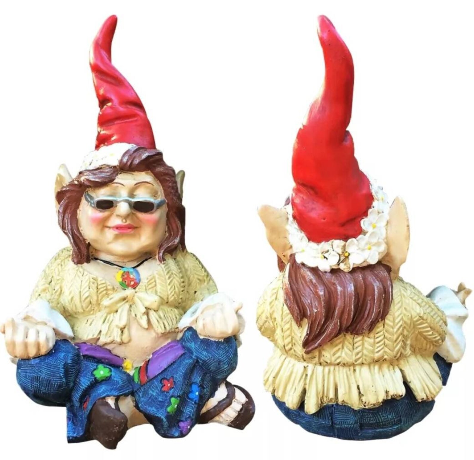 Namaste Garden Gnomes - Etsy