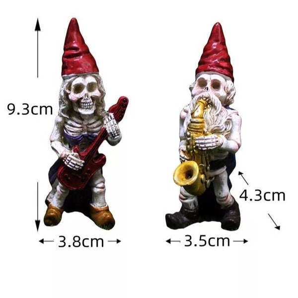Skeleton Gnomes - Etsy