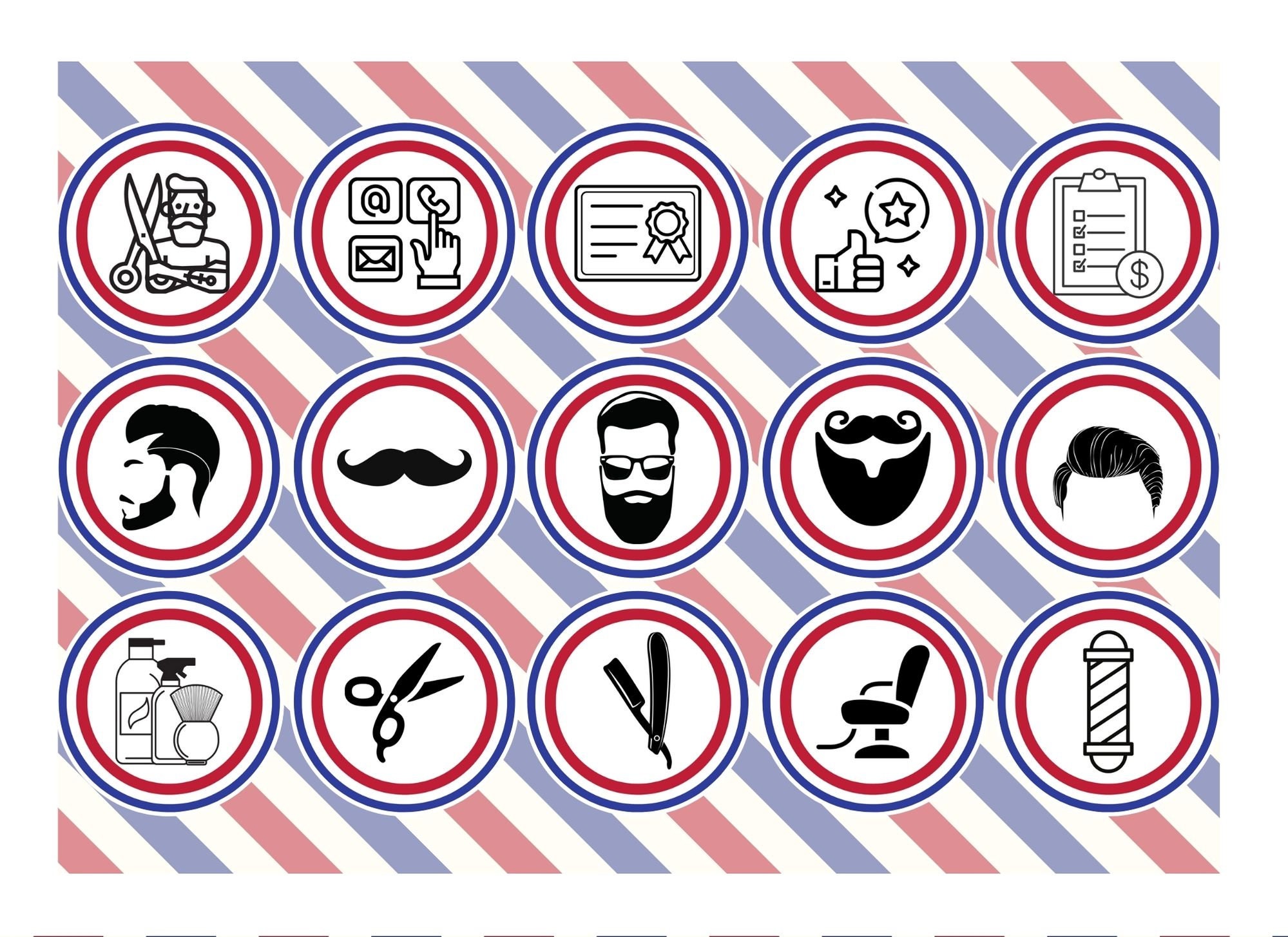Barbershop Instagram Story Highlights Icons Covers | Instagram ...
