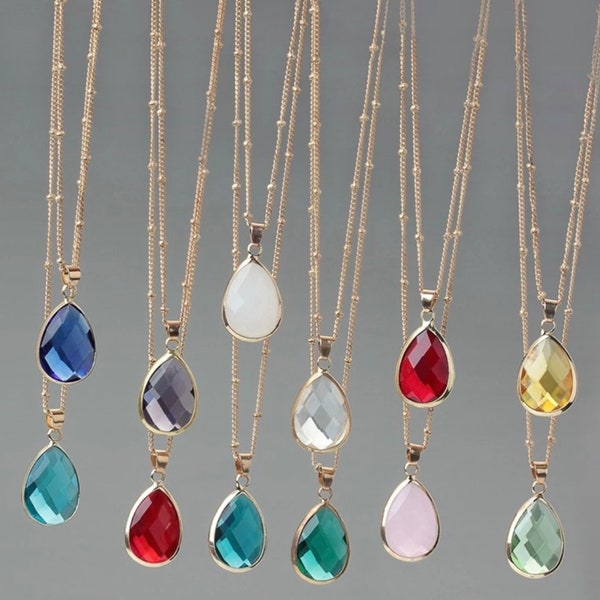 Water Drop Pendant - Etsy