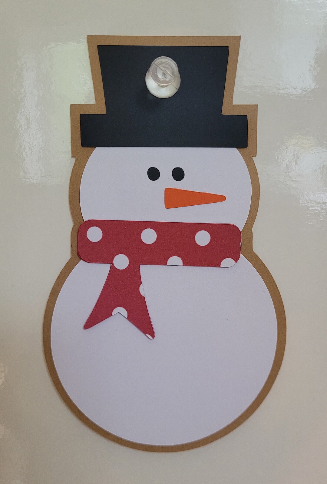 Snowman Gift Tag - Etsy
