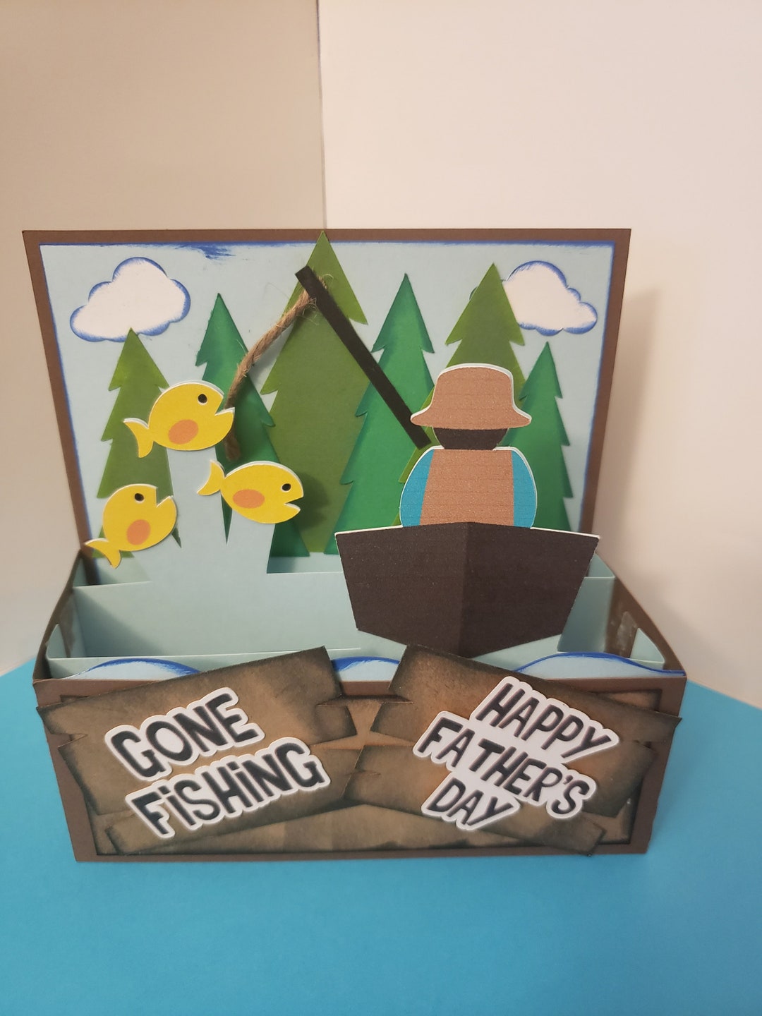 Happy Fathers Day, Gone Fishing, Father, Dad, Partner, Son, Fish, Rod ...