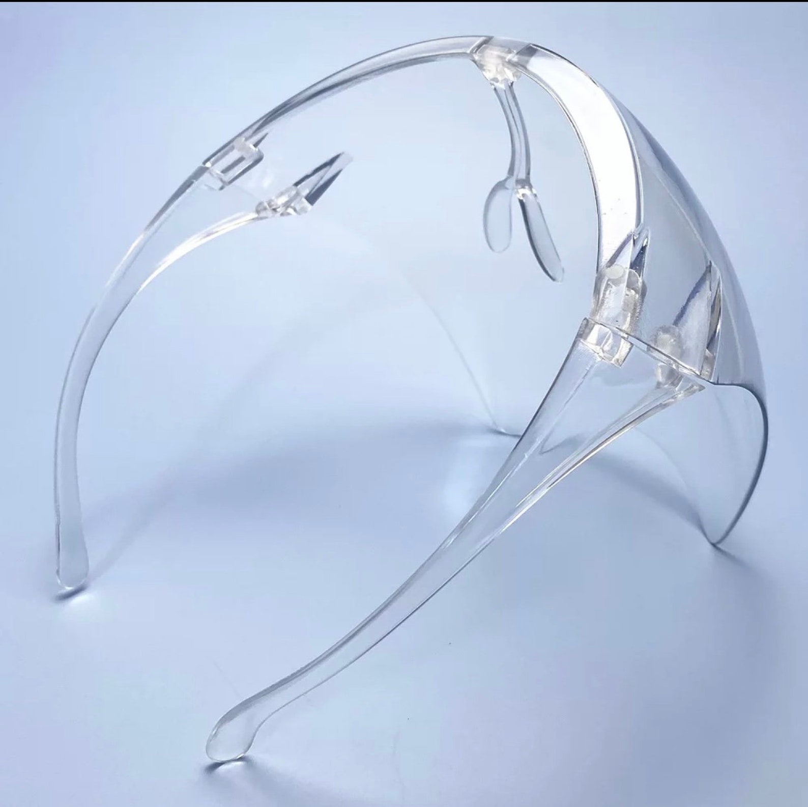 Clear Sturdy breathable face shields mask for women and men | Etsy