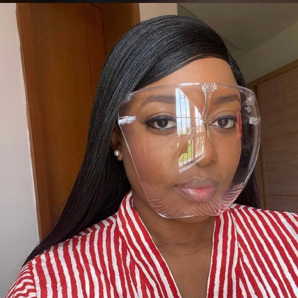 Glasses Face Shield - Etsy