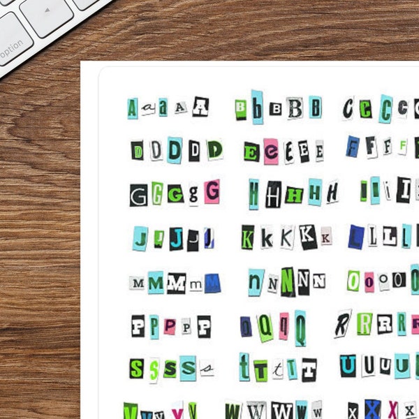 Ransom Letters - Etsy