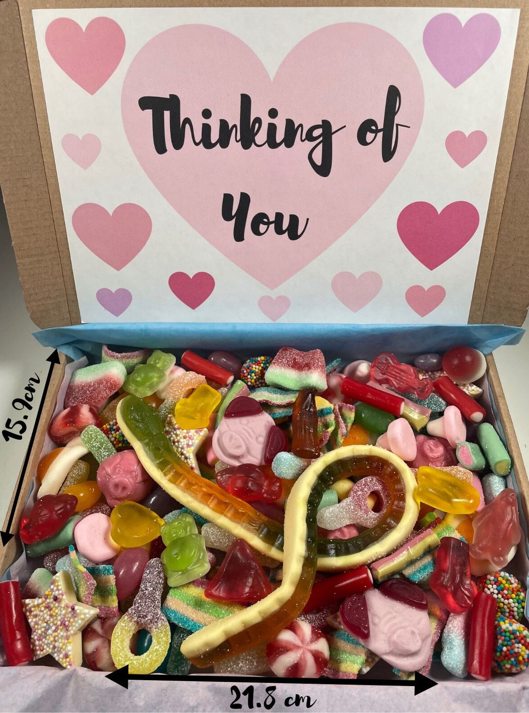 ANY OCCASION Personalised Sweet Box, Pick and Mix Sweets, Letterbox ...
