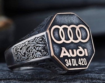 Car Signet Ring - Etsy