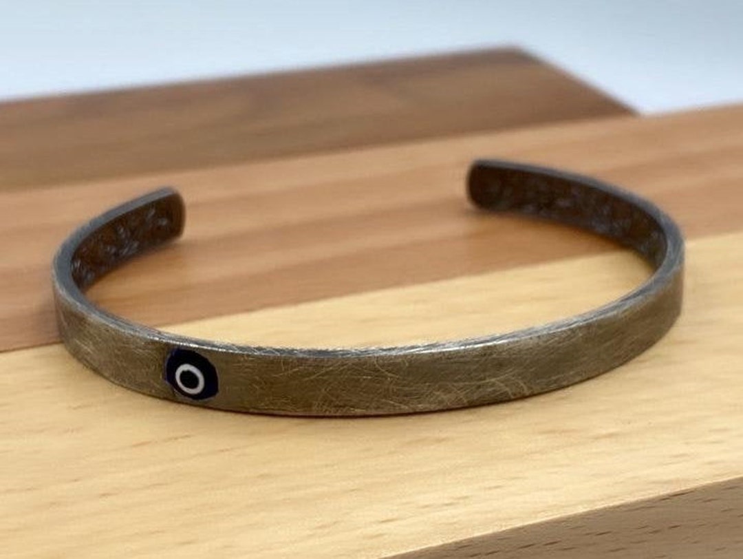 Solid Sterling Silver Cuff Bracelet Stacking Thick Cuff Open - Etsy