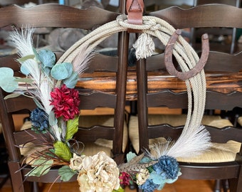 Western Rope With Flowers - Etsy