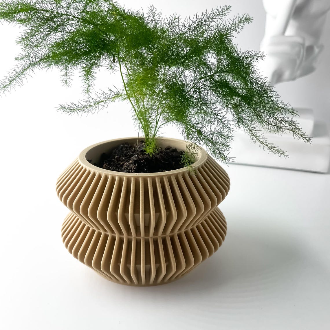 The Rodel Planter – 3D Printed Layered Planter With Stand – Eco ...