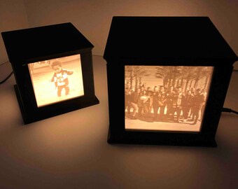 Treasured Photo Box That Lights Up - Etsy