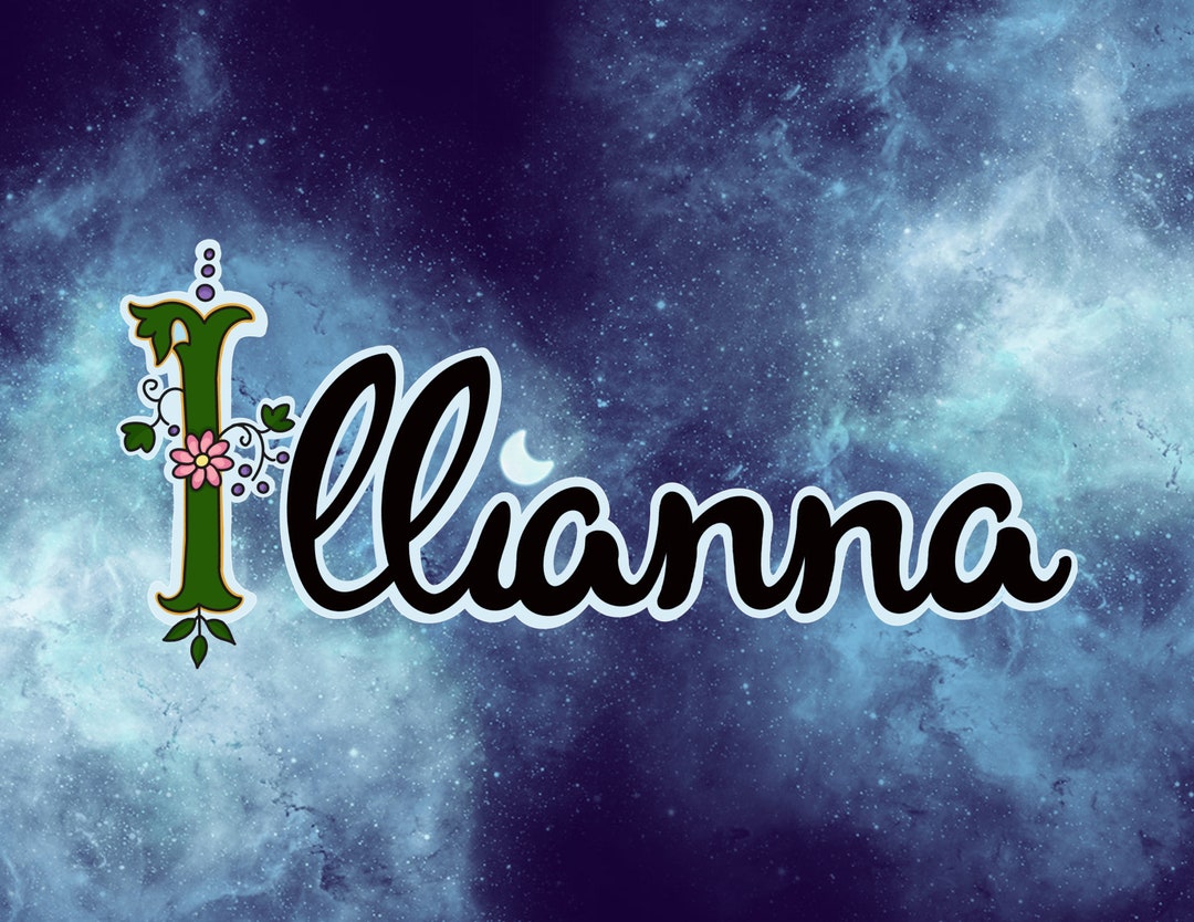 Custom Calligraphy Name or Initials - Etsy