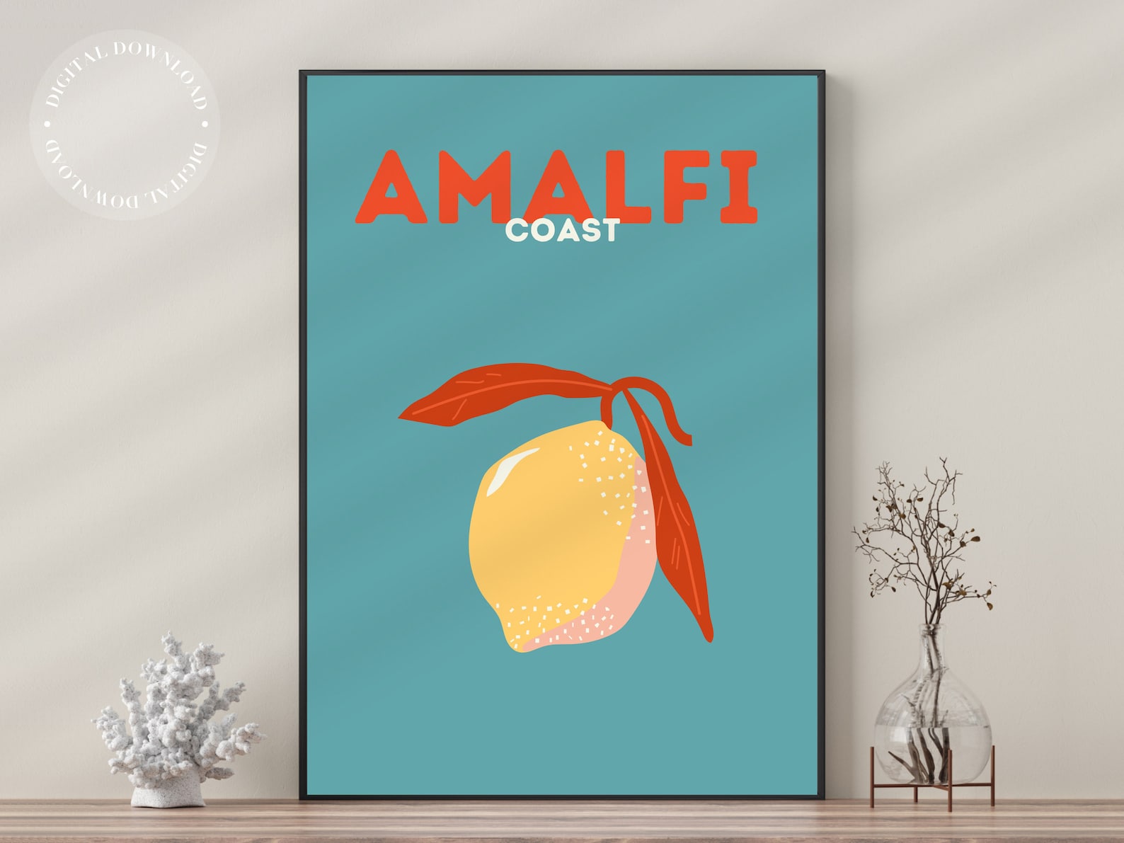 Digital Printable Preppy Wall Art Summer Prints Travel | Etsy