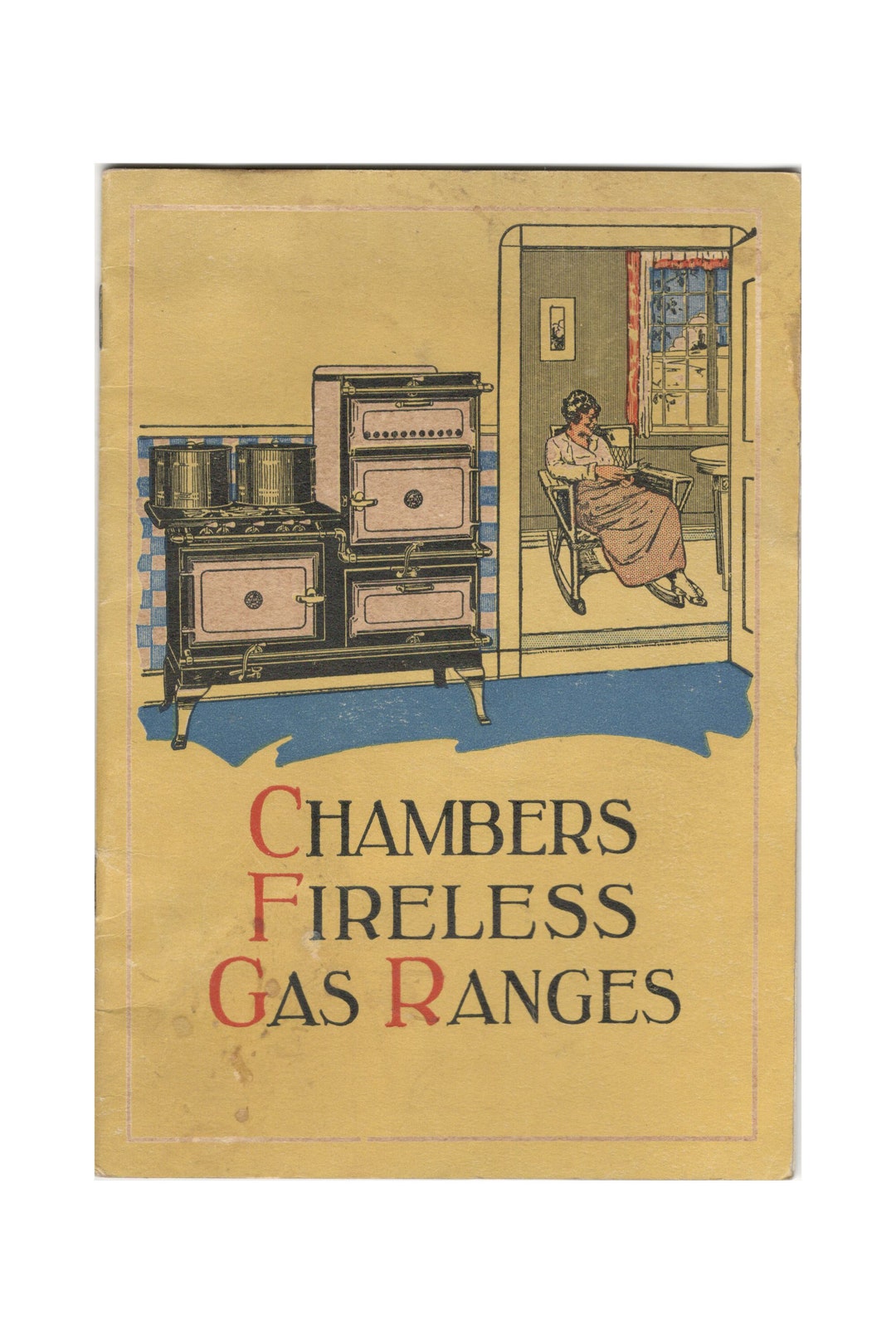 Chambers Fireless Gas Ranges Catalog Number 7 - Etsy