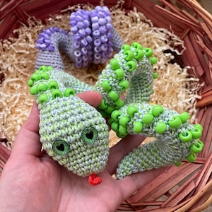 Sensory Snake Crochet Pattern: Beaded Fidget Toy PDF Pattern English - Etsy
