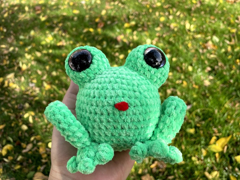 DIY Crochet Frog Pattern Craft Your Own Cuddly Amphibian - Etsy