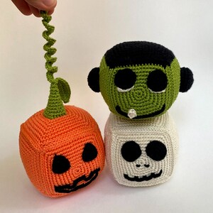 No Sew Crochet Halloween Pattern 3 in 1 Crochet Halloween Gift Funny ...