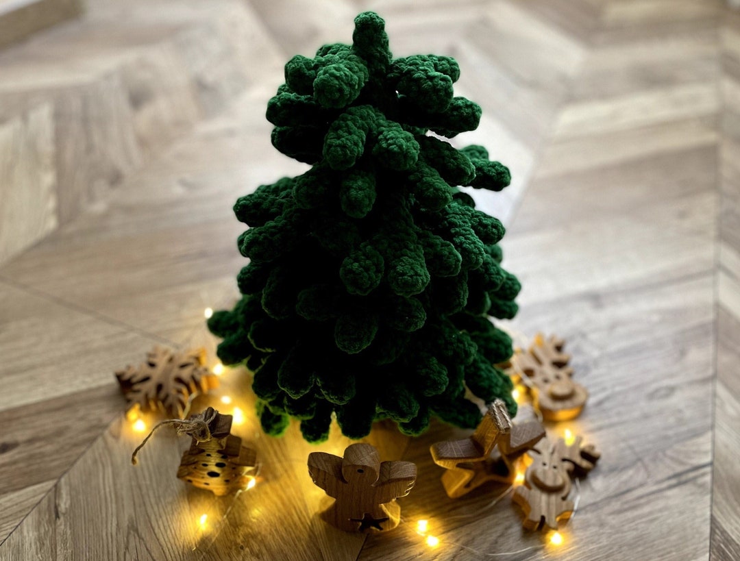 Crochet Christmas Tree Plushie Pattern Easy-to-follow Tutorial for ...