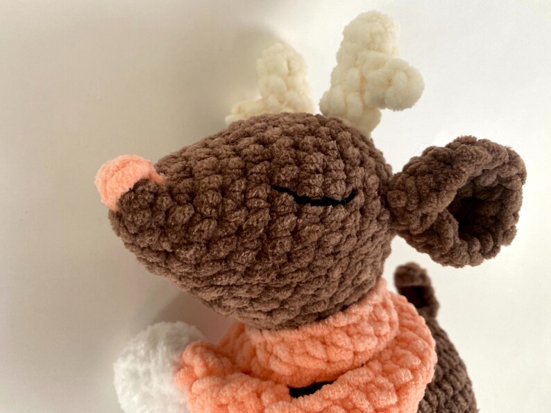 Crochet Plush Deer Pattern Amigurumi Crochet Deer Pattern - Etsy