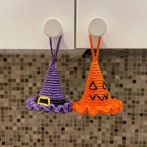 Crochet Witch Hat Keychain Pattern: Halloween Amigurumi (PDF Pattern ...
