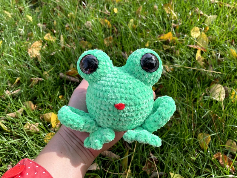 DIY Crochet Frog Pattern Craft Your Own Cuddly Amphibian - Etsy