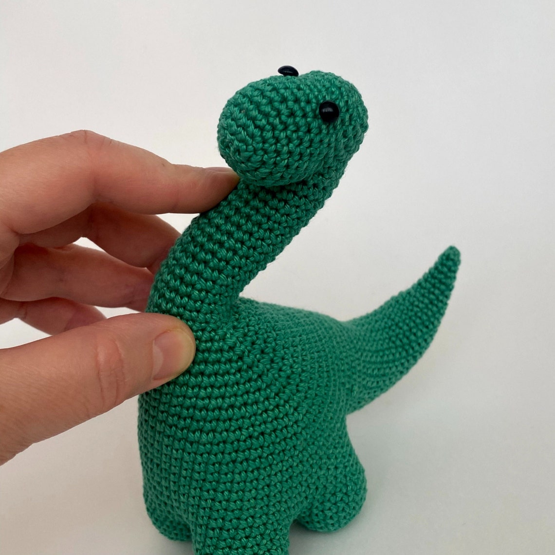 Crochet Dinosaur Pattern Easy No Sew Amigurumi Dinosaur - Etsy