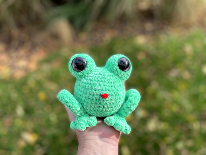 DIY Crochet Frog Pattern Craft Your Own Cuddly Amphibian - Etsy