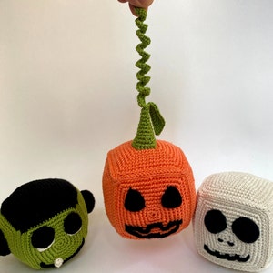 No Sew Crochet Halloween Pattern 3 in 1 Crochet Halloween Gift Funny ...