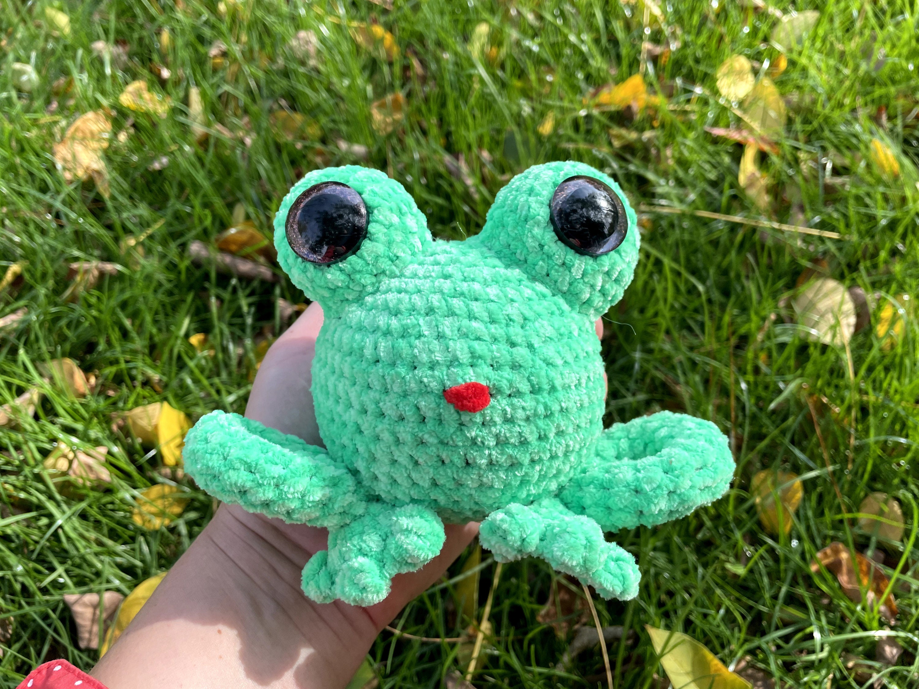 DIY Crochet Frog Pattern Craft Your Own Cuddly Amphibian - Etsy
