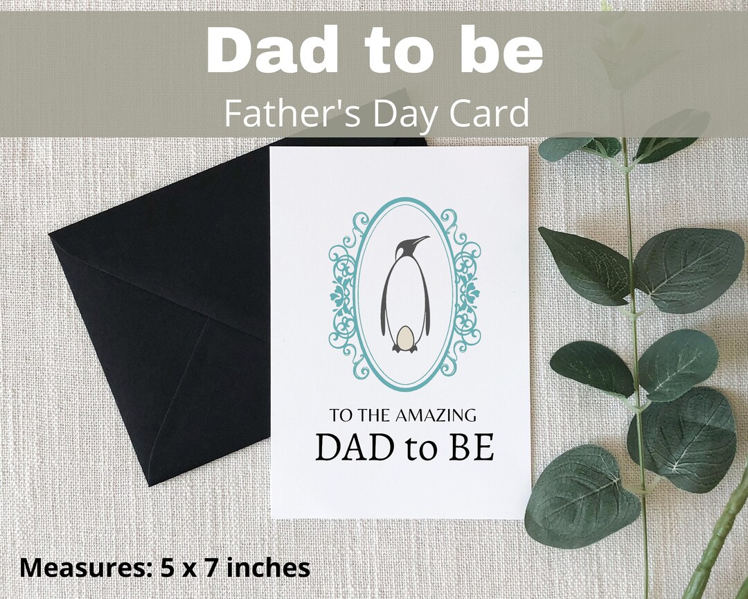 Dad to Be - Father's Day Card | Printable - Etsy
