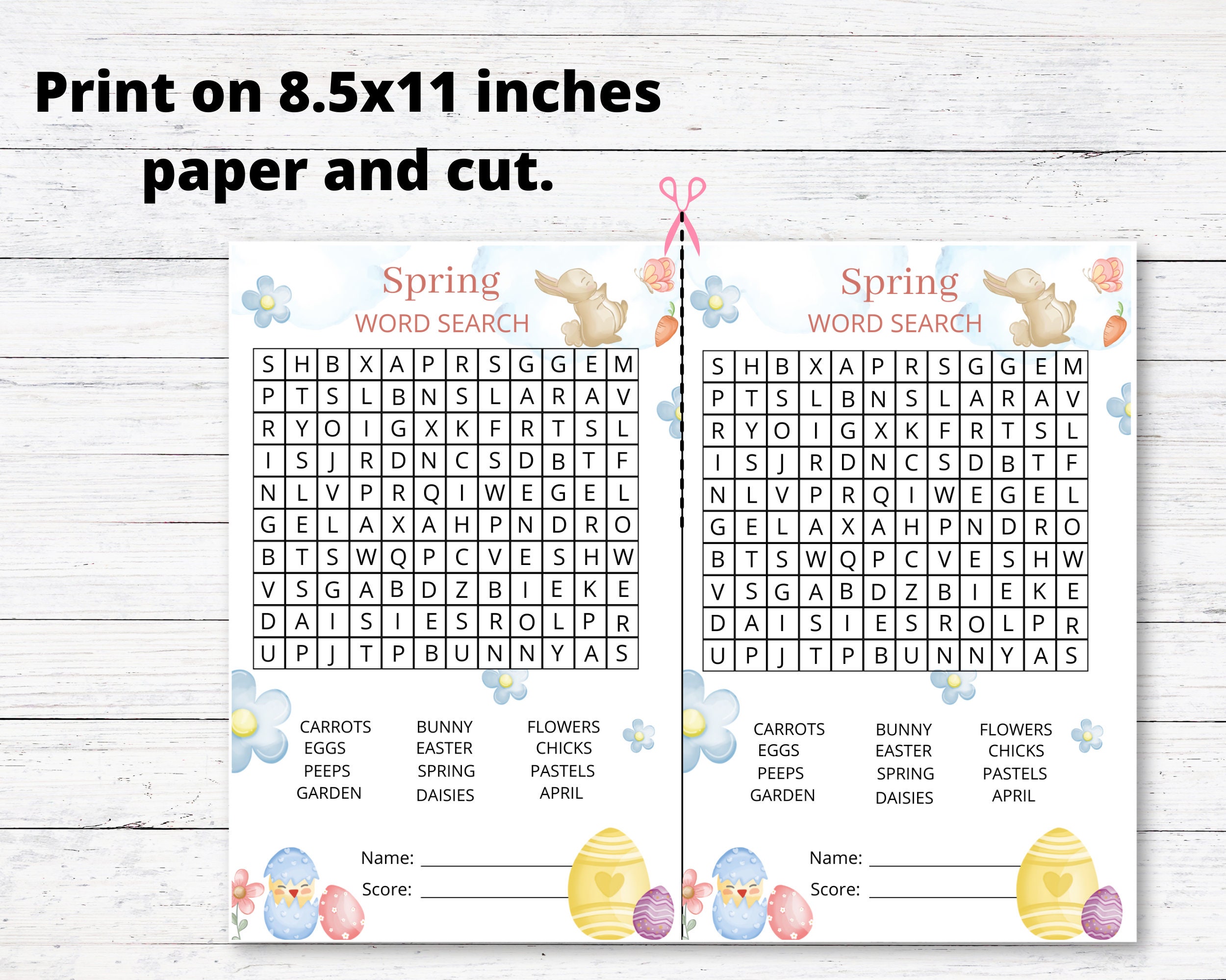 Easter Activities for Family | Digital Download | Printable - Etsy