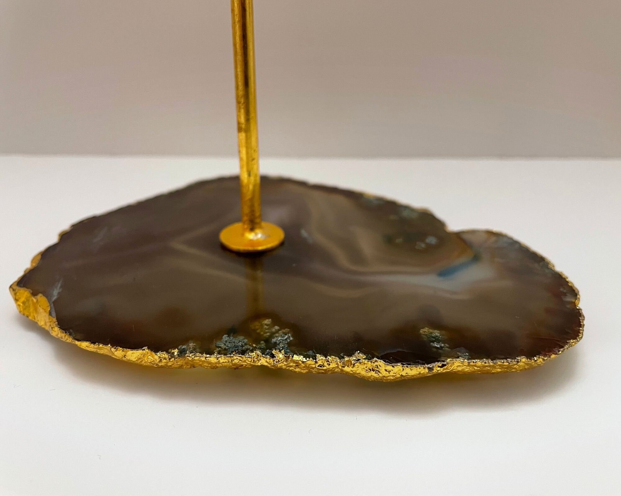 Luxury Brown Agate Jewellery Display Organiser/best Valentine's Gift ...