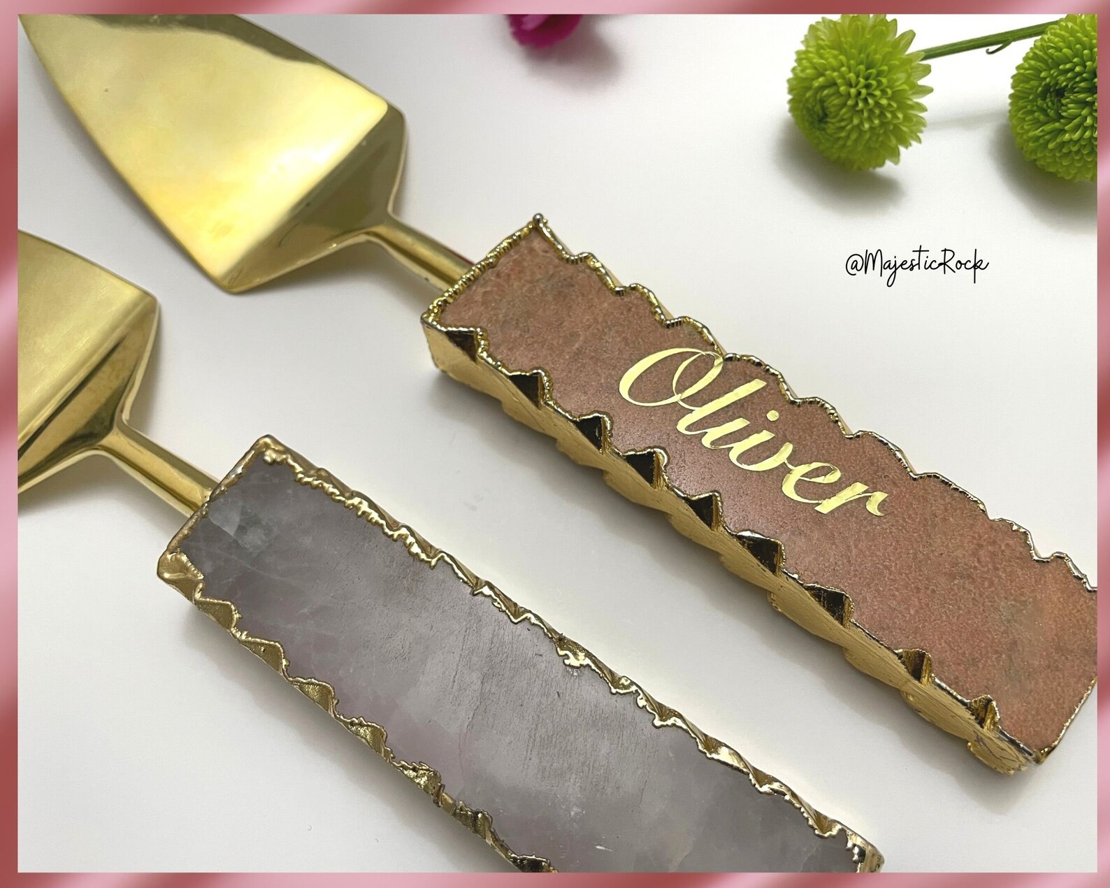 Personalised Cake Knife agatecake Serverwedding Cake - Etsy