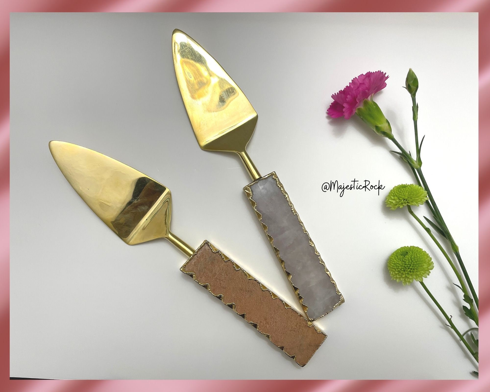 Personalised Cake Knife agatecake Serverwedding Cake Serverbirthday ...