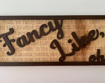 Fancy Song - Etsy