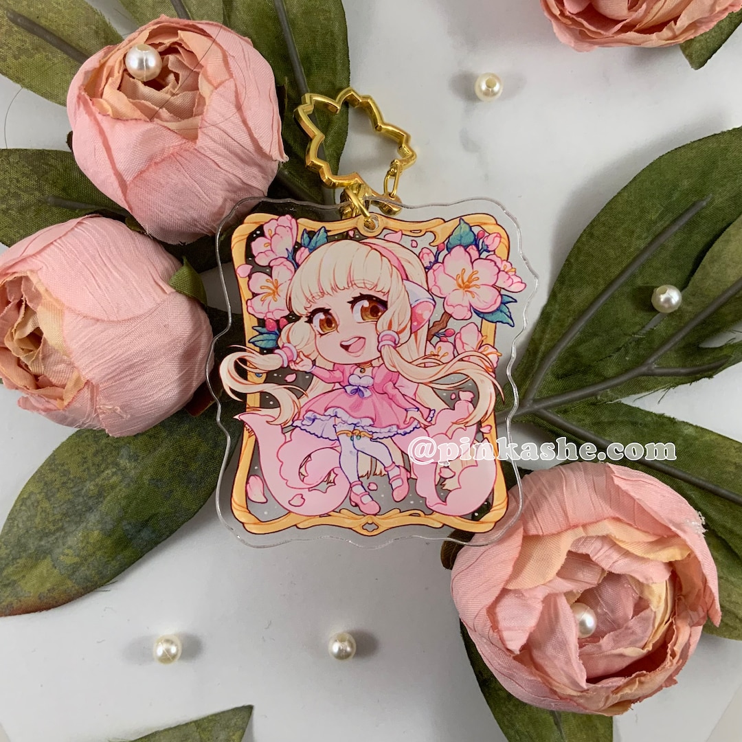 Chii's Sakura Garden Acrylic Charm - Anime Charm - Etsy