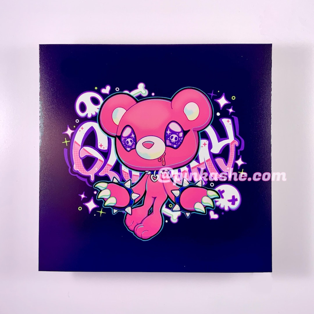 Cute Gloomy Print-anime Print-candy Gore - Etsy