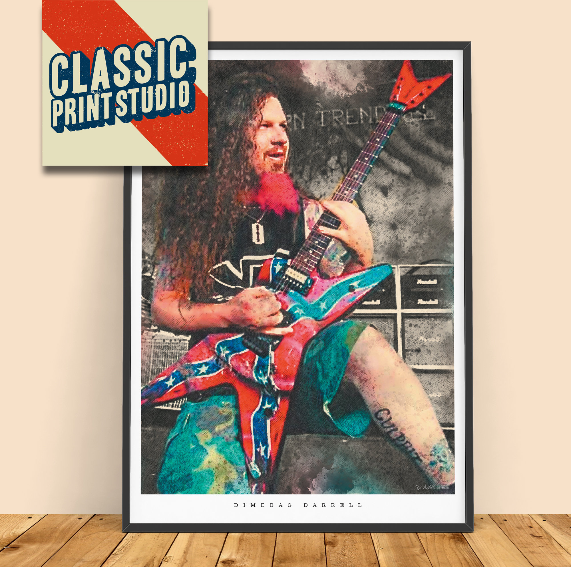 Dimebag Darrell Poster