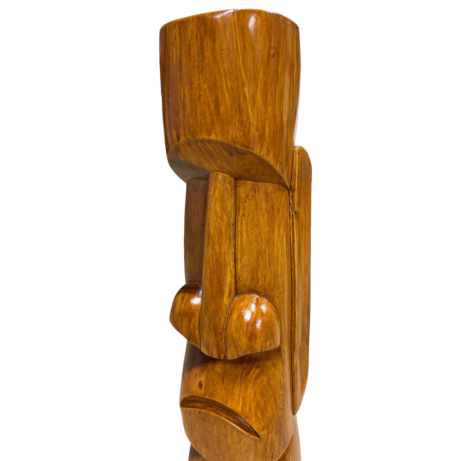 Moai Easter Island Tiki 20 dark Oak - Etsy