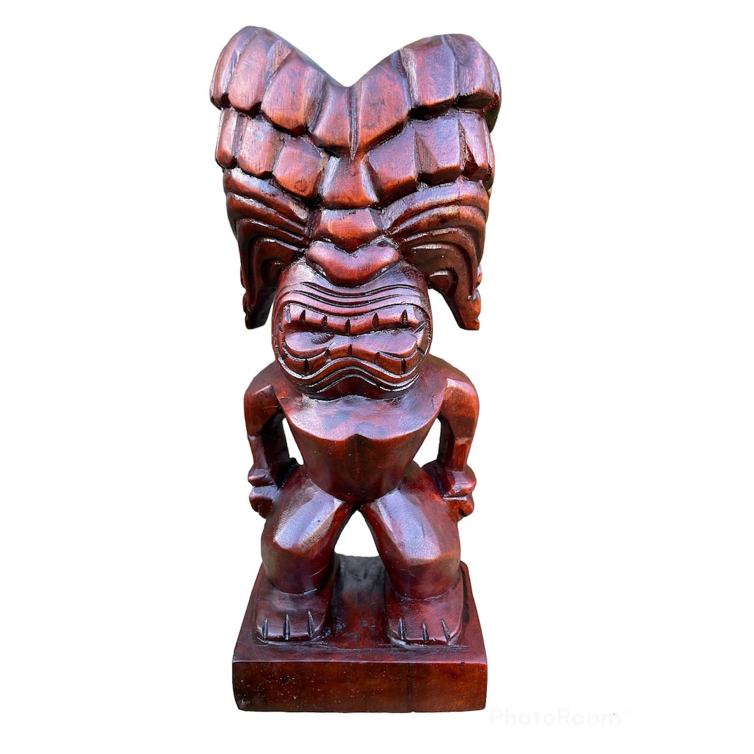 Ku Traditional Hawaiian Museum Tiki 12 - Etsy