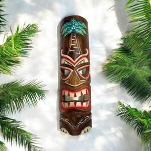 Life | Hawaiian Tiki Mask 20" - Etsy